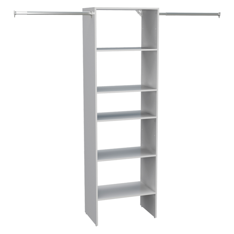 BT6KIT-W Standard Wardrobe Kit White - GetSorted